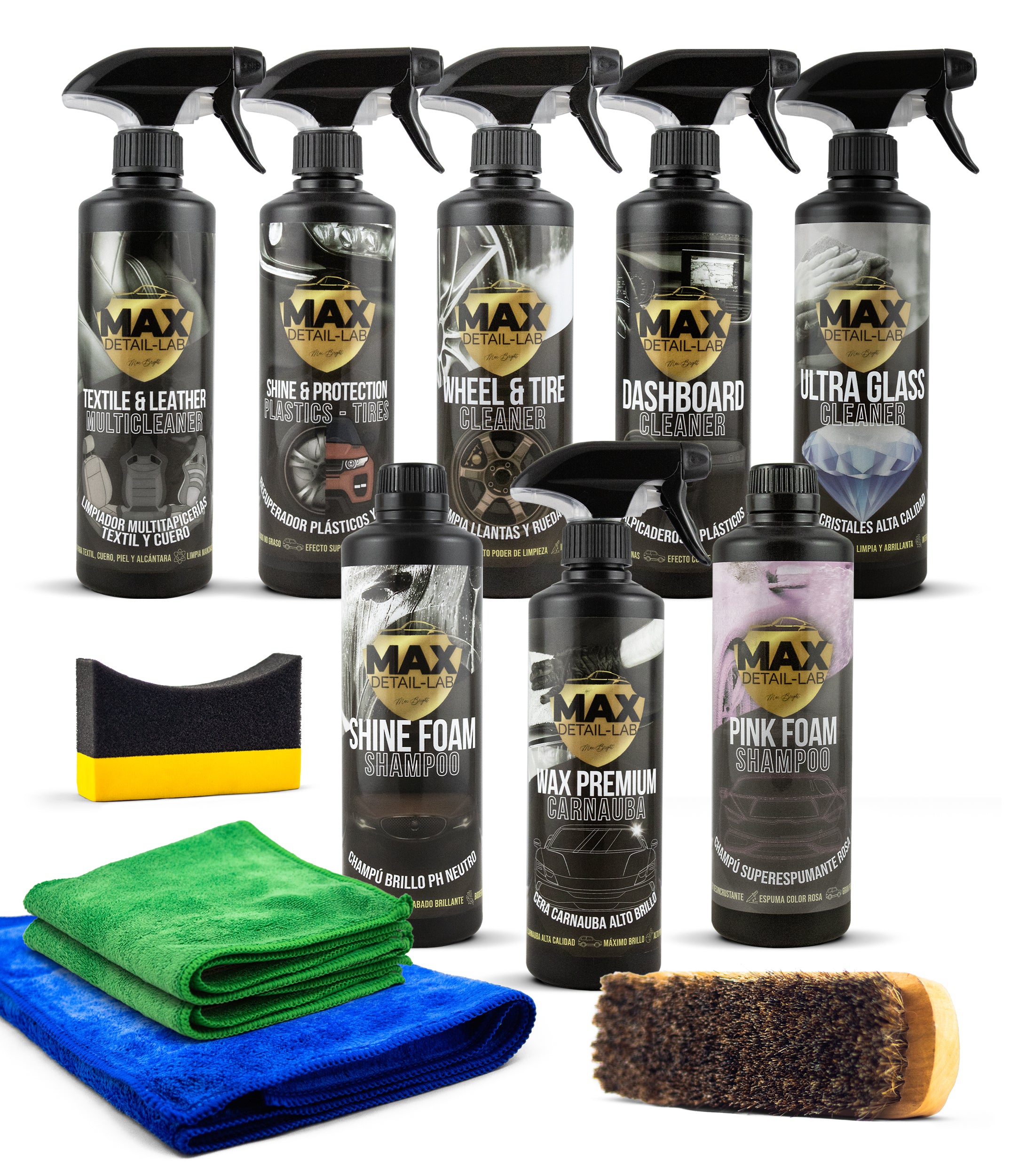 DETAILING PACK - Kit limpieza completo – MAX DETAIL-LAB